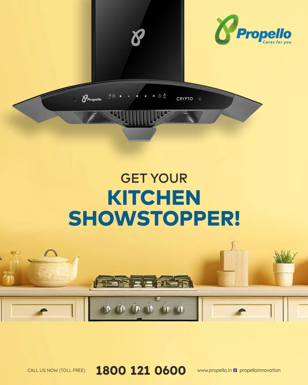 Best Auto Clean Kitchen Chimney in India – Propello Kitchen ChimneysThe ...